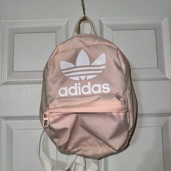 adidas | Bags | Adidas Mini Backpack Pink | Poshmark